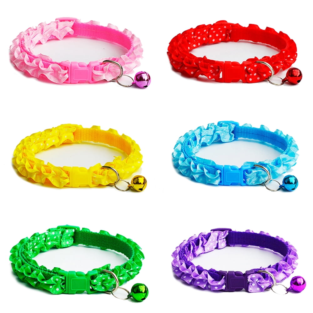 Walbest Puppy Collars, Soft Polyester Camo Kitten Pet Cat Dog Collar ...