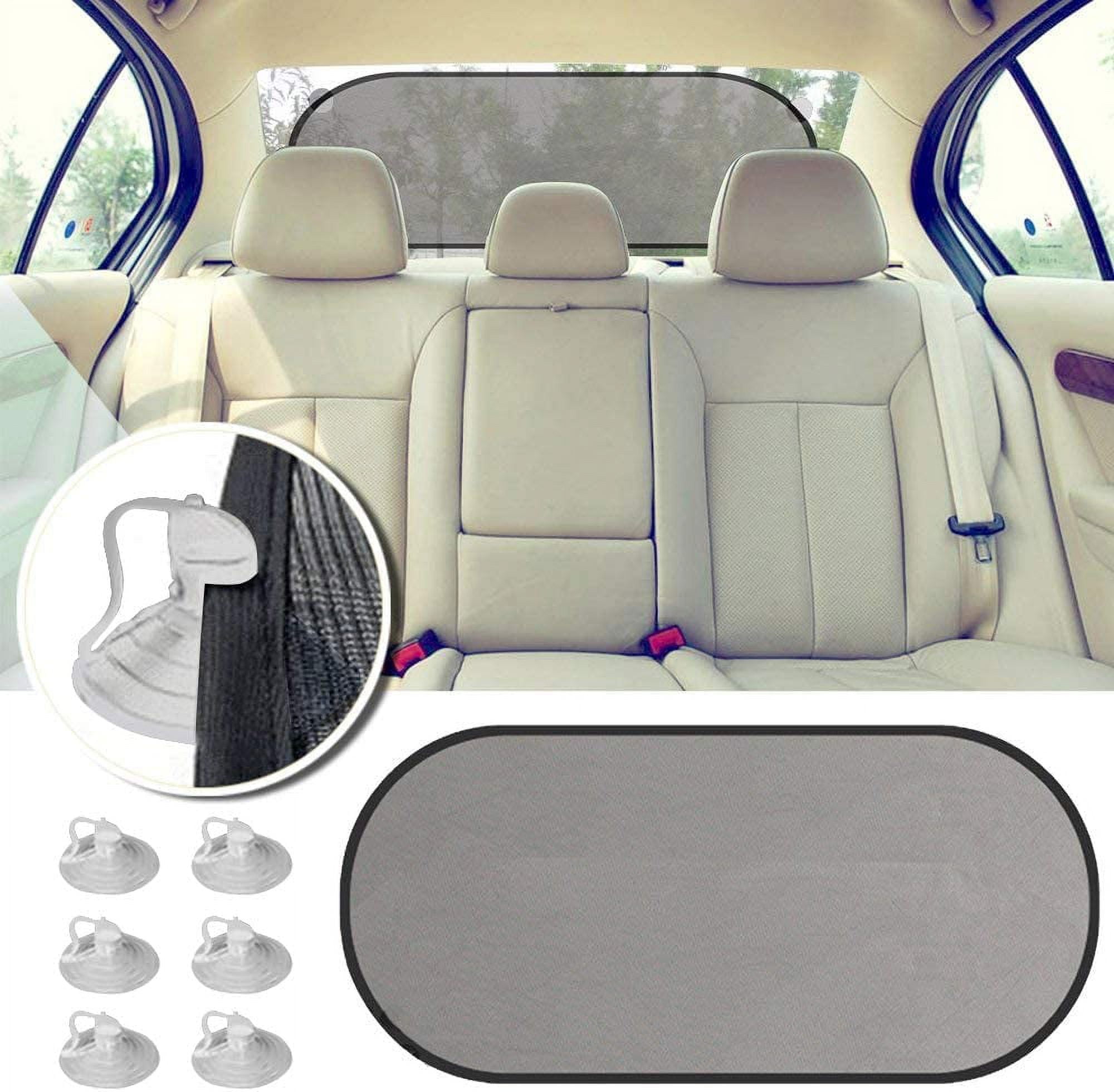Walbest Rear Window Sunshade， Car Sun Protector Maximum UV Protector ...