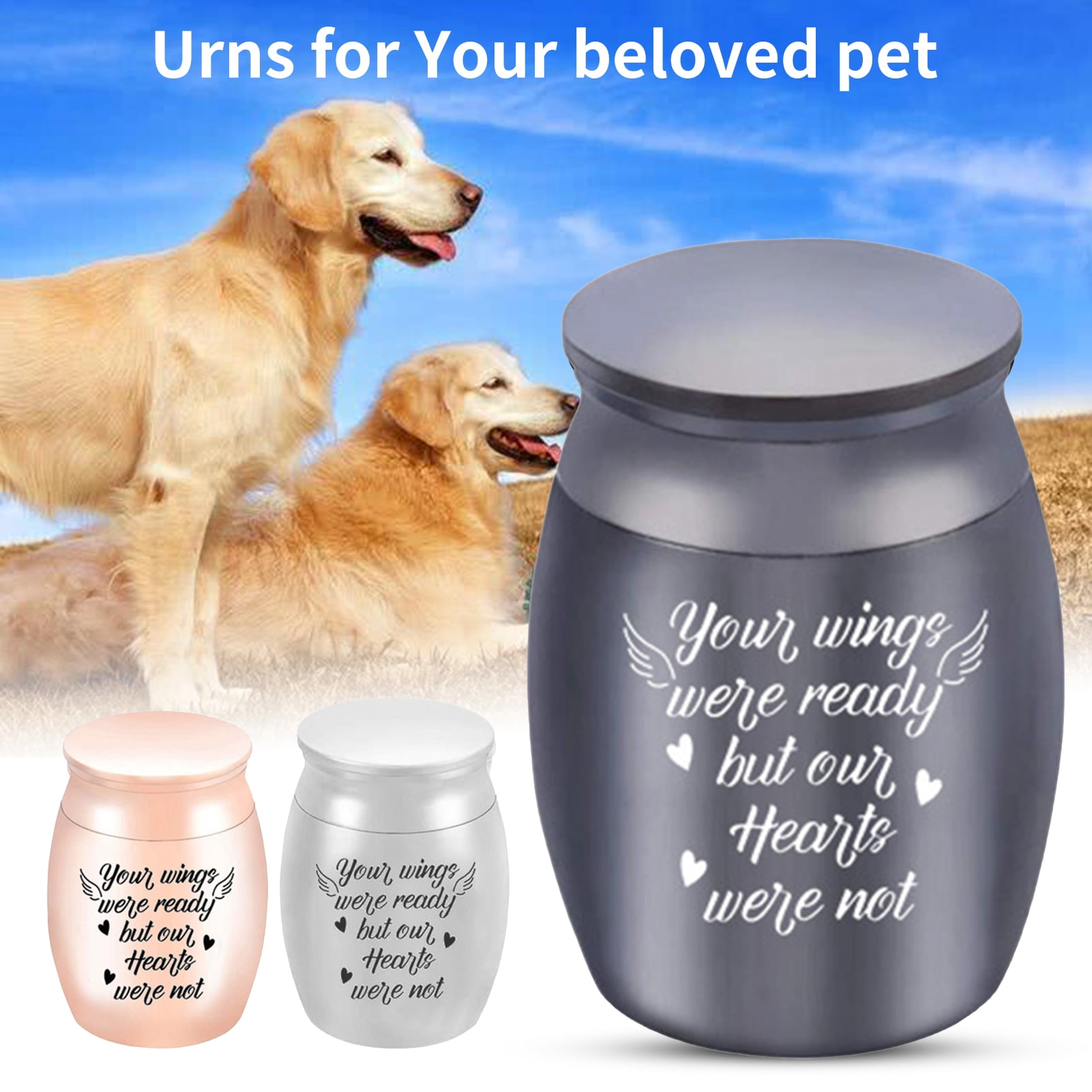 Walbest Small Urn for Dog/Cat 1.57