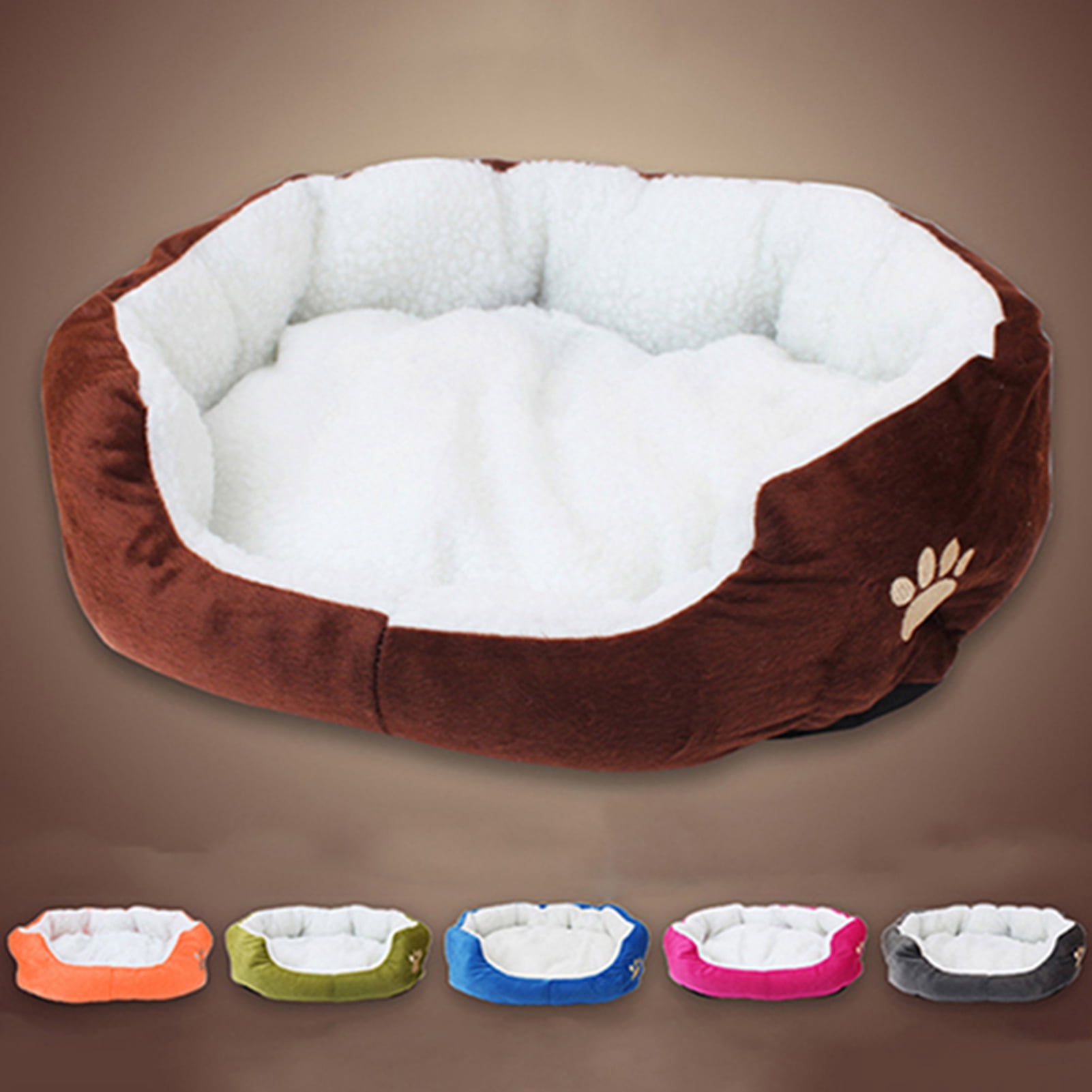 Walbest Square Dog Bed Sleeping Bed pet Bed pet Supplies Ultra Soft ...