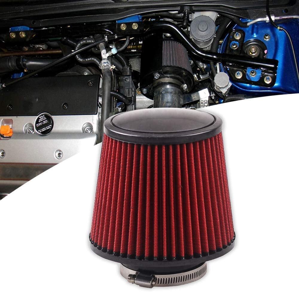 Walbest Universal 12mm Cold Air Intake Filter Turbo Vent Crankcase Car ...