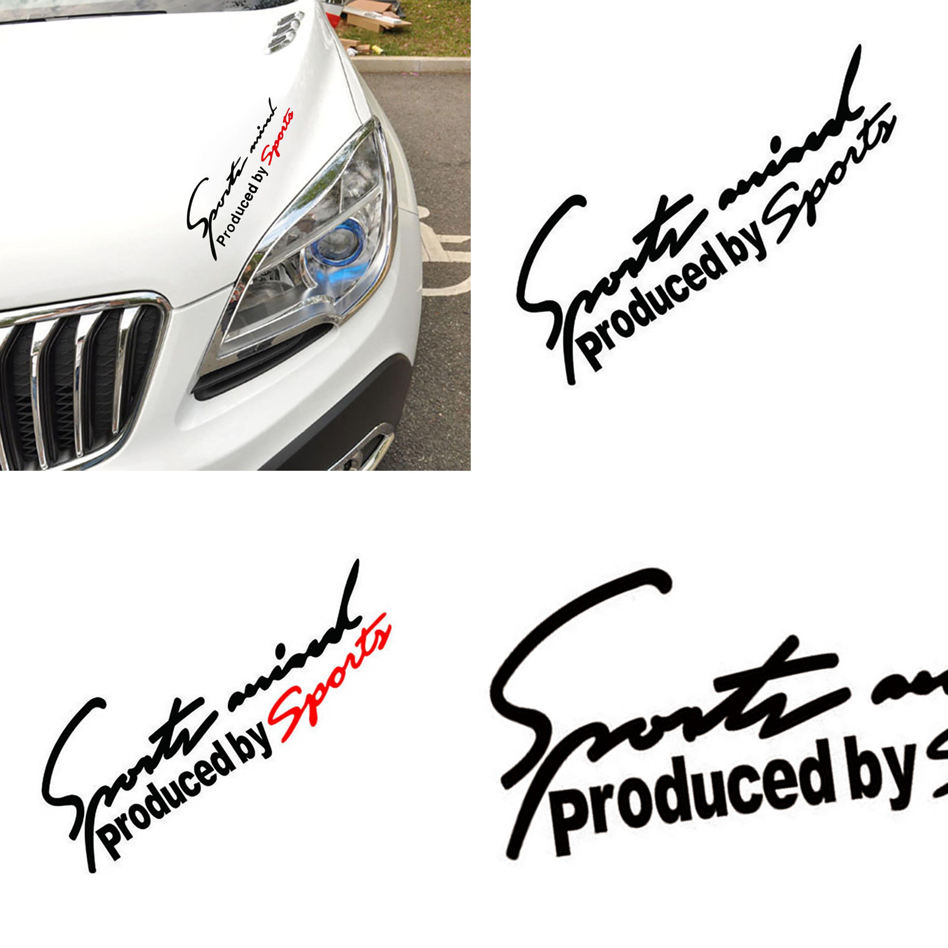 Walbest Universal Car Sports Mind Sticker Emblem Badge Decal Auto ...