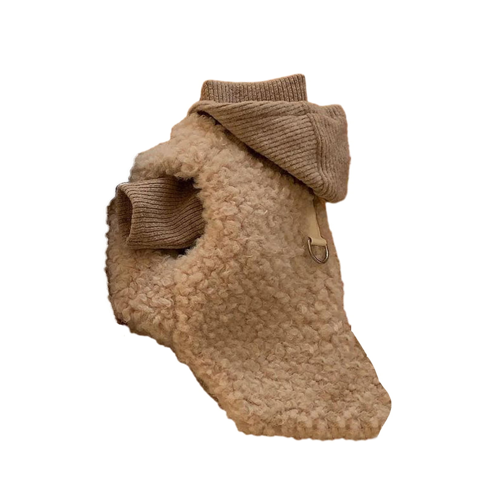 Walbest Velvet Pet Vest Pet Vest Puppy Pet Foreleg Vest Coat Hooded ...