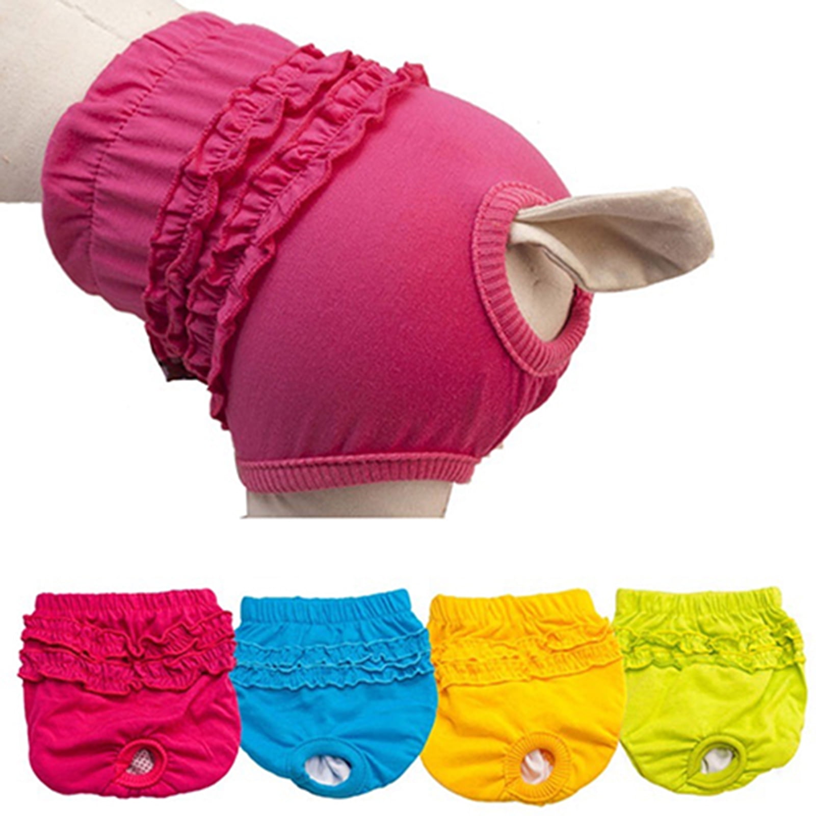 Walbest Washable Dog Diapers Physiological Pants, Highly Absorbent Dog ...