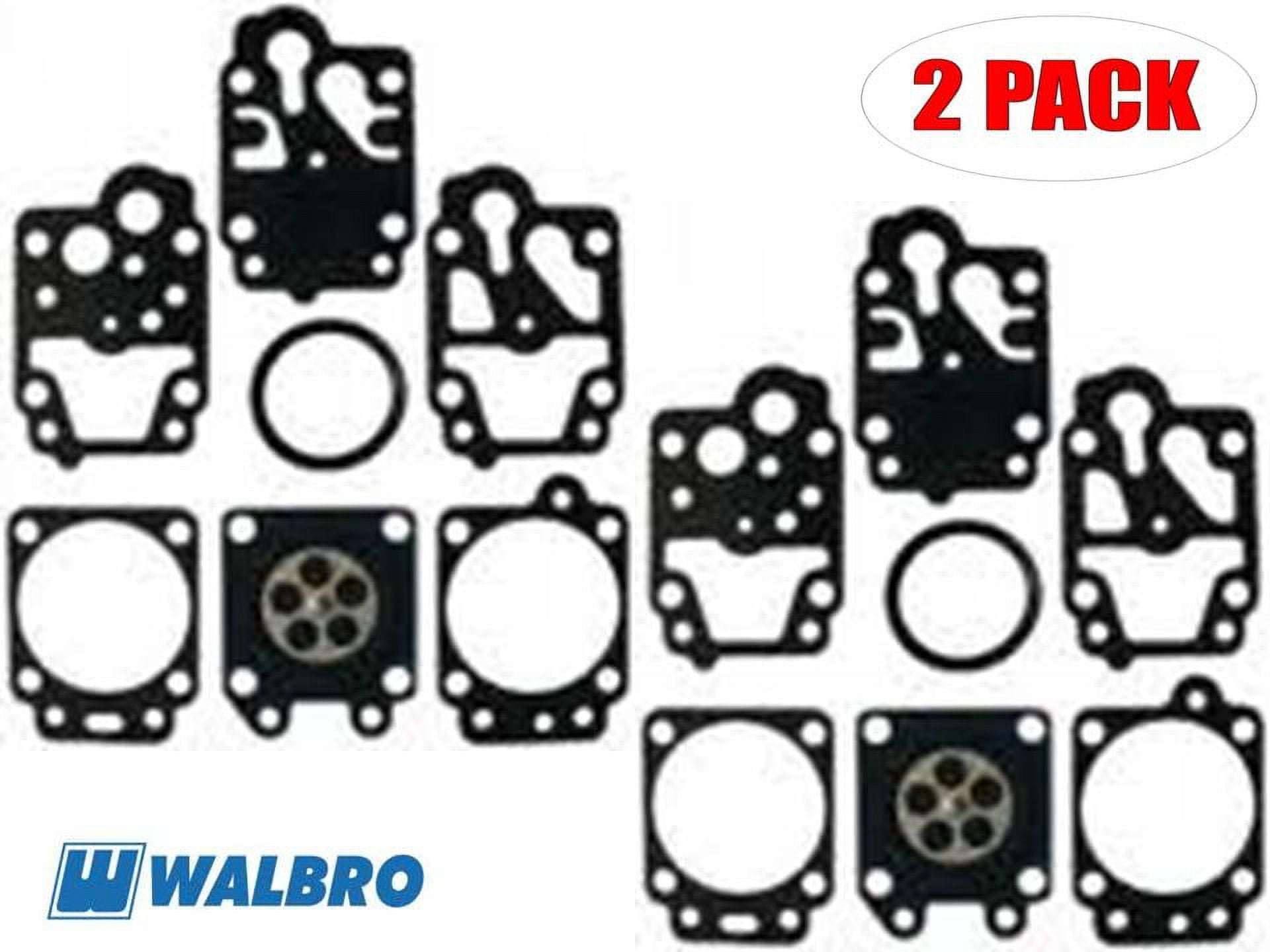 Walbro 2 Pack D20-WYJ Gasket & Diaphragm Kits - Walmart.com