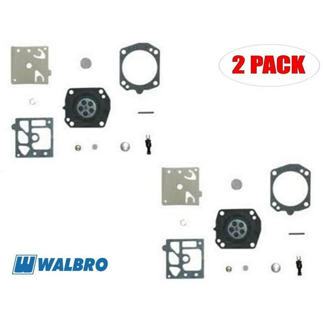 Walbro 2 Packs Of K22-HDA Carburetor Repair Kits - Walmart.com