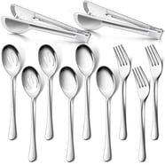 Serving Utensils, 6-Piece Stainless Steel Serving Utensil Set Include ...
