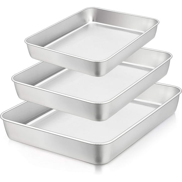 Stainless Steel Rectangular Pans