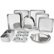 Thyme & Table, 10-Piece Ceramic Bakeware Set, with Spatulas & Whisk ...