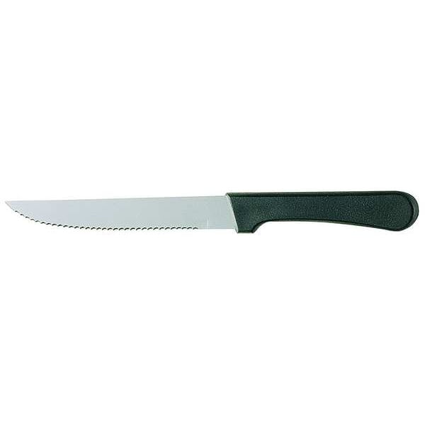 Walco Steak Knife,8 3/4 in L,Black,PK24 WL780527 - Walmart.com