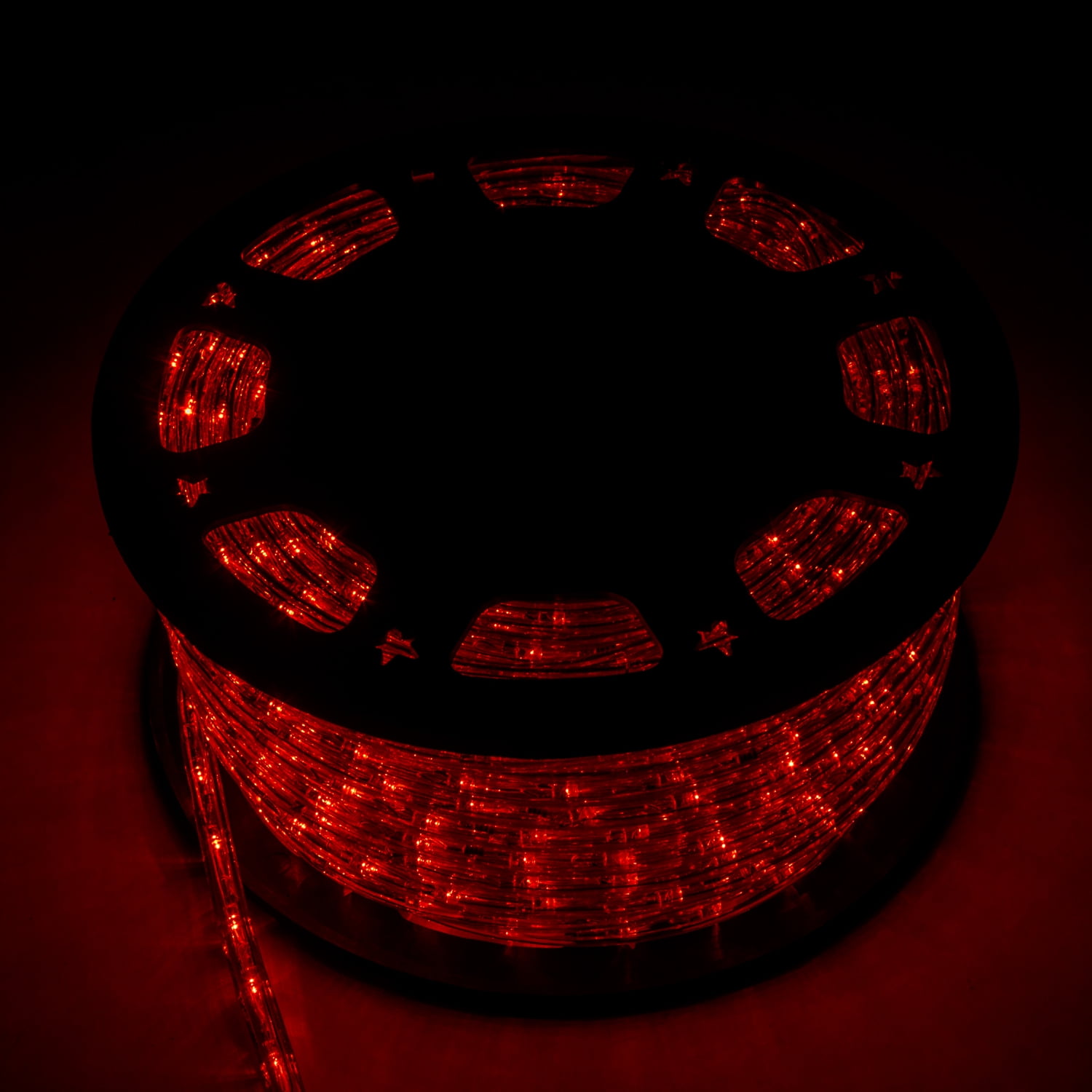Walcut 150Ft Red LED Rope Lights, Indoor/Outdoor, Waterproof ...