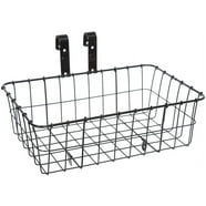 Wald 157 Heavy Duty Giant Front Delivery Basket Steel Silver 21" x 15 ...