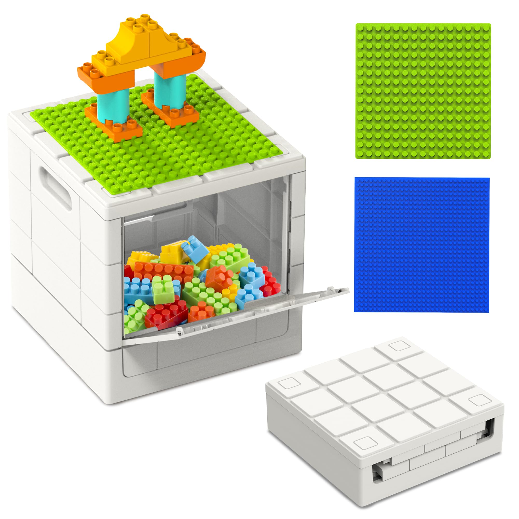 Waldauge Folding Storage Box, Foldable Toy Container, Collapsible Toy ...