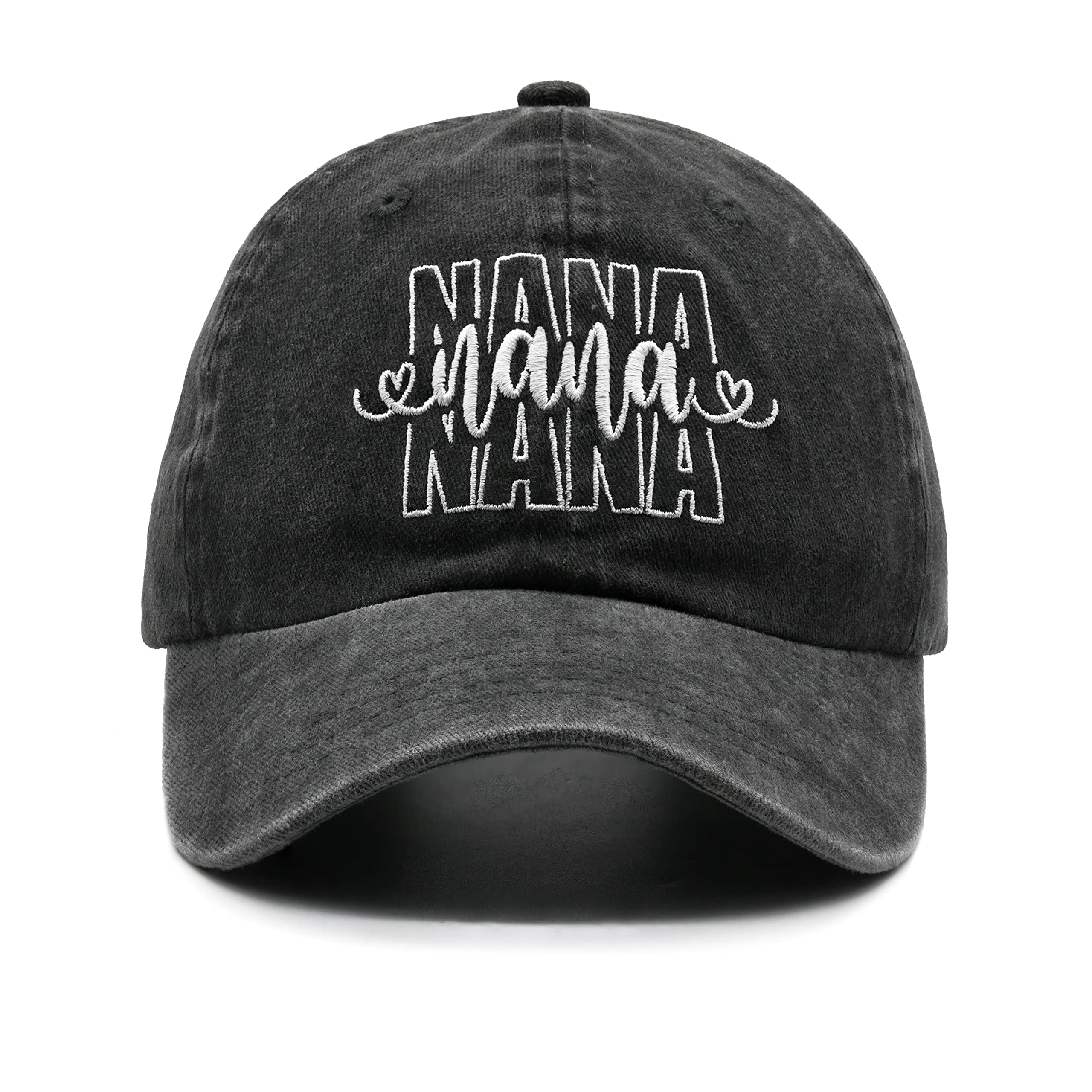 Waldeal Nana Hat for Women, Embroidered Adjustable Washed Vintage ...