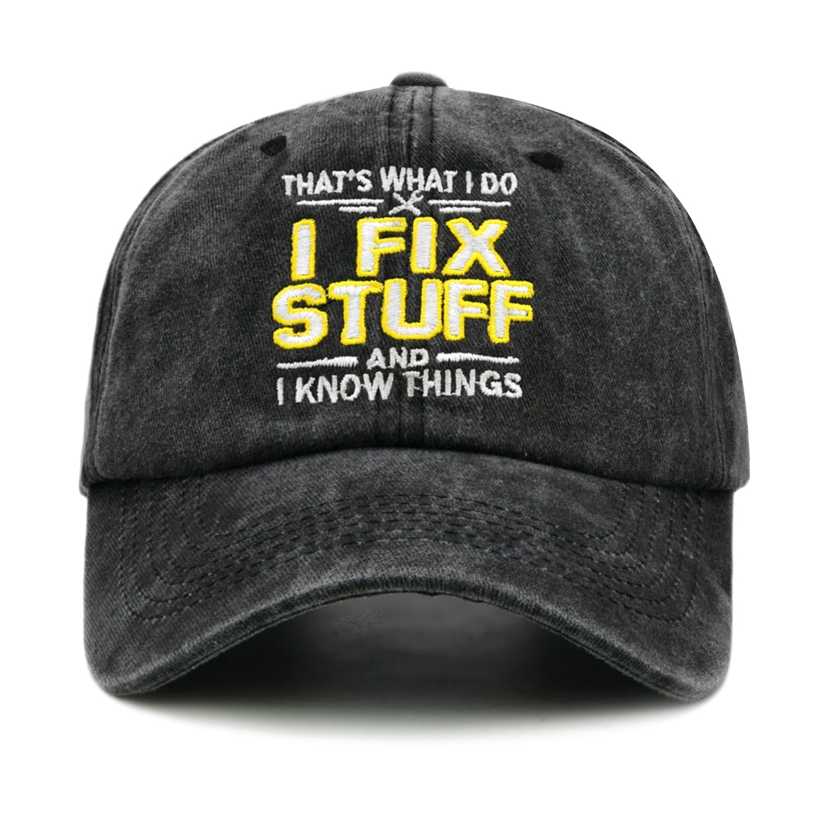 Waldeal That's What I Do I Fix Stuff and I Know Things Hat, Gifts for ...