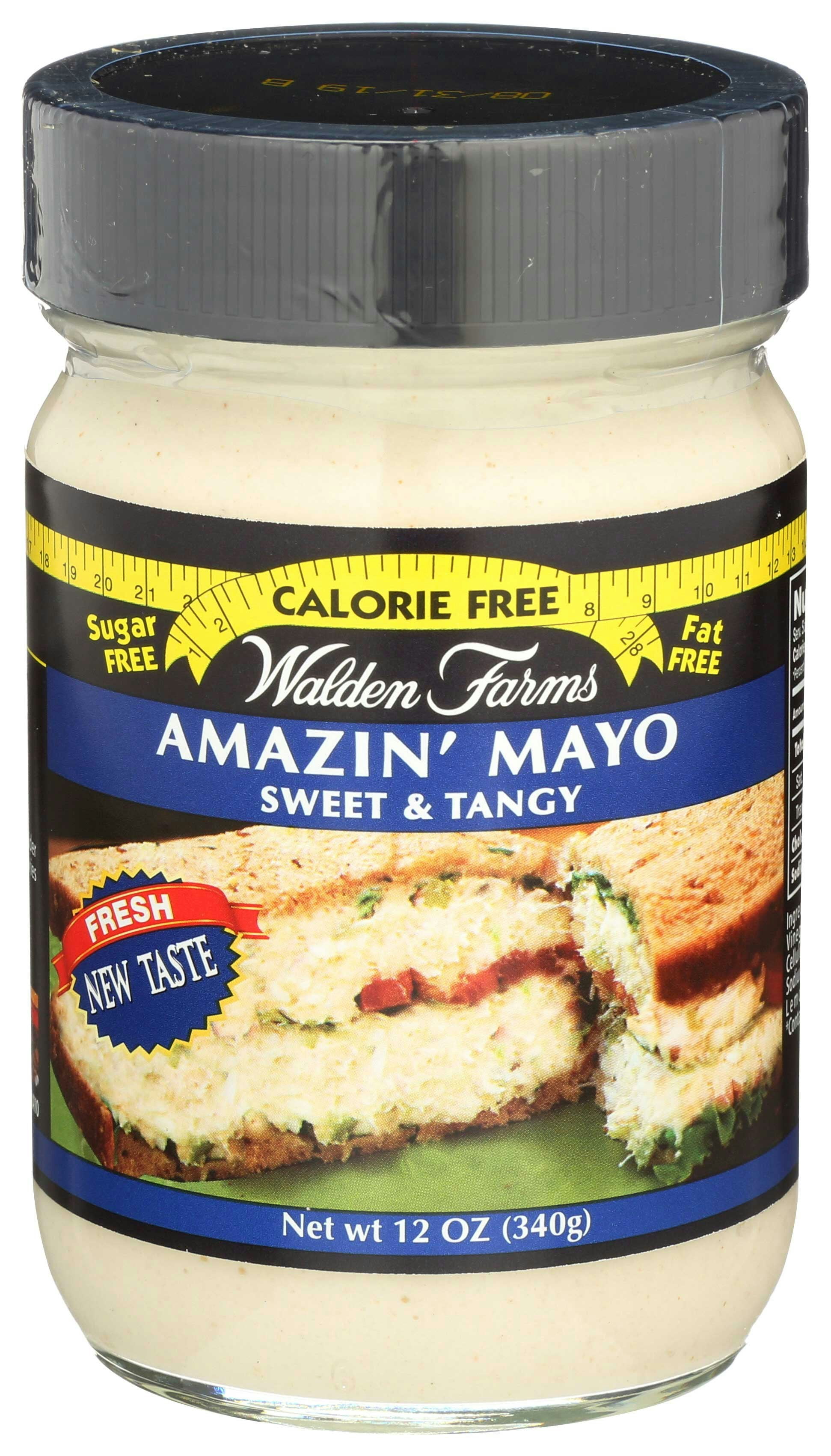 Walden Farms Amazing Sweet & Tangy Mayonnaise 12 fl oz (Pack Of 6) - Walmart.com