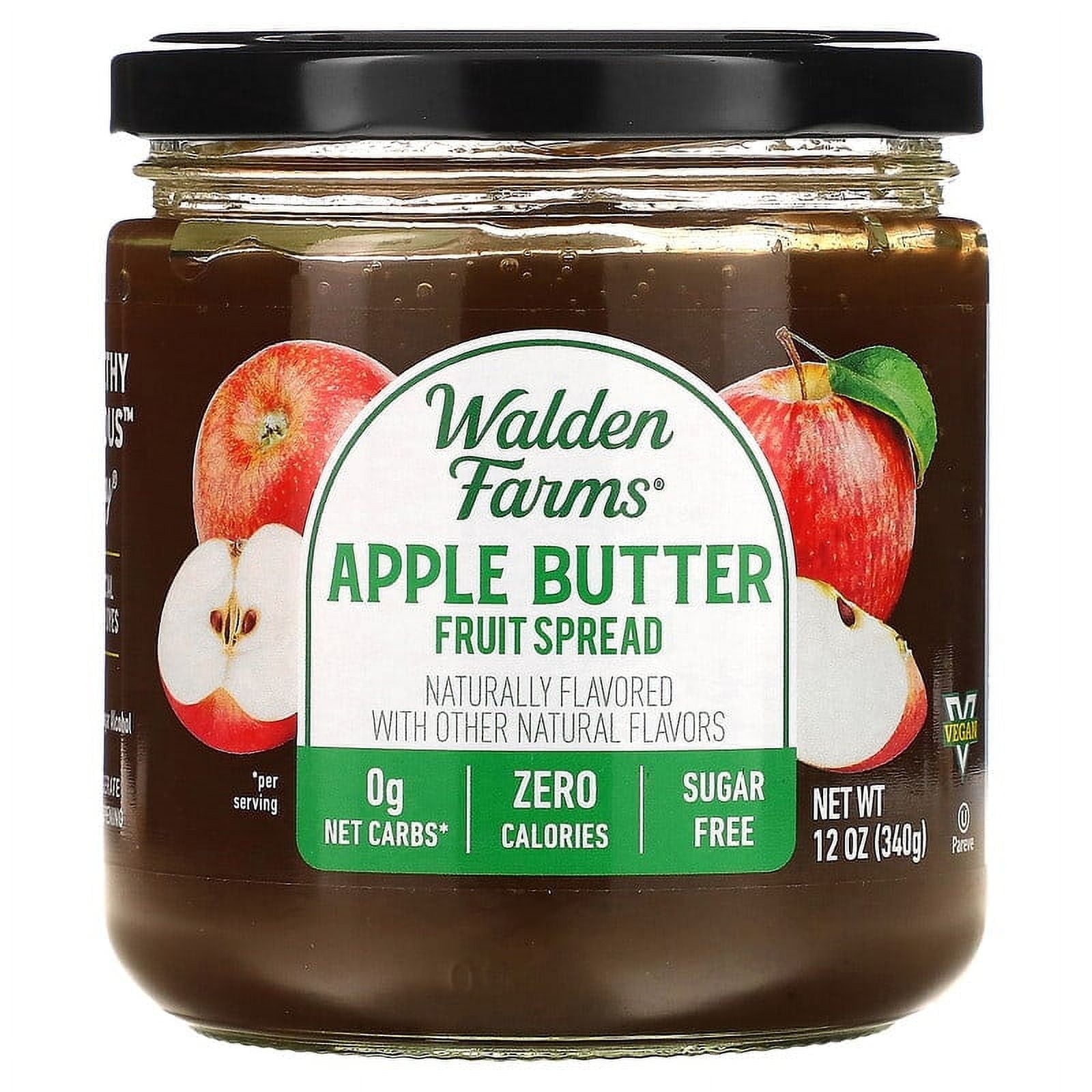 Walden Farms Apple Butter Fruit Spread 12 oz Pack of 2 - Walmart.com
