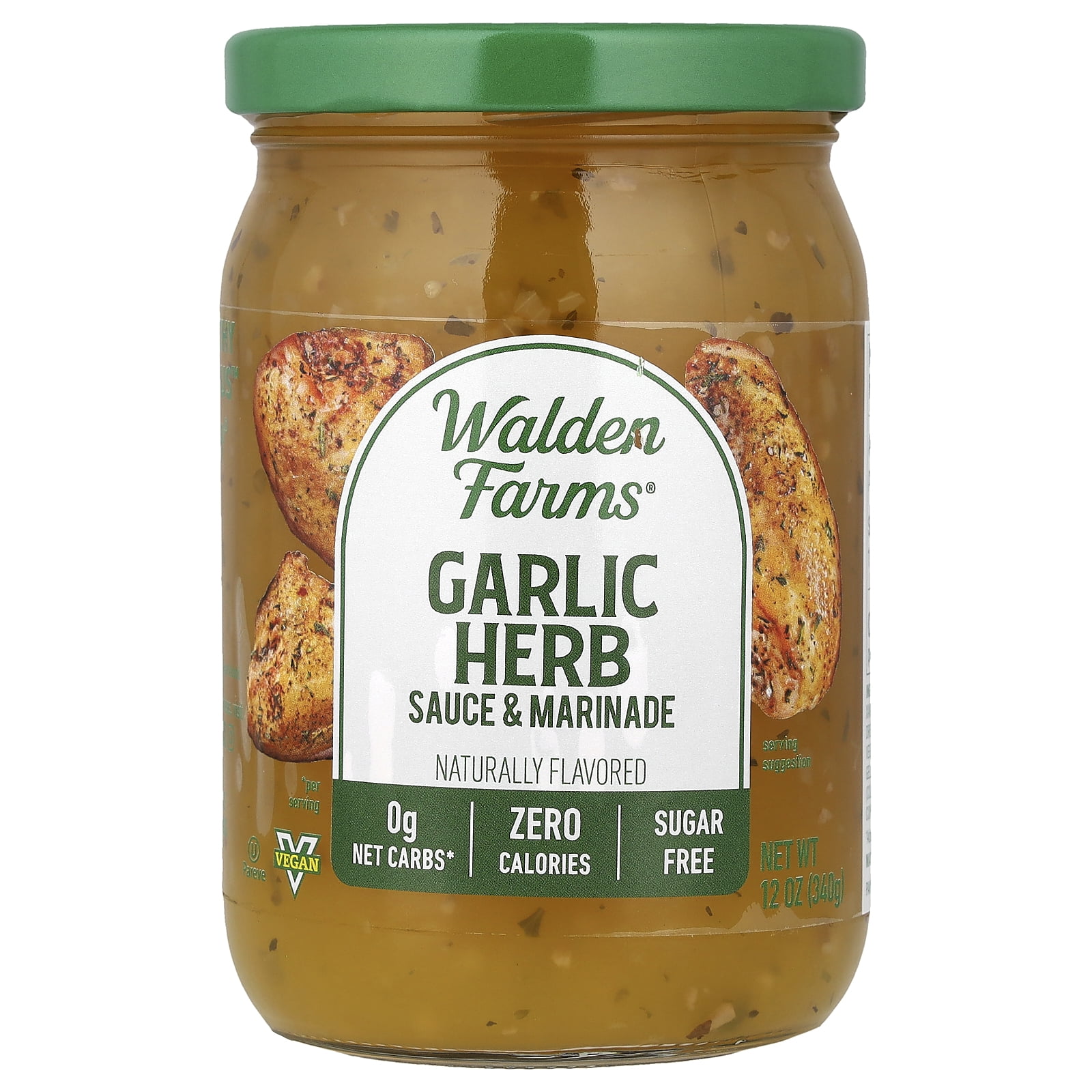 Walden Farms Calorie Free Garlic & Herb Pasta Sauce, Gluten-free, 12 Oz ...