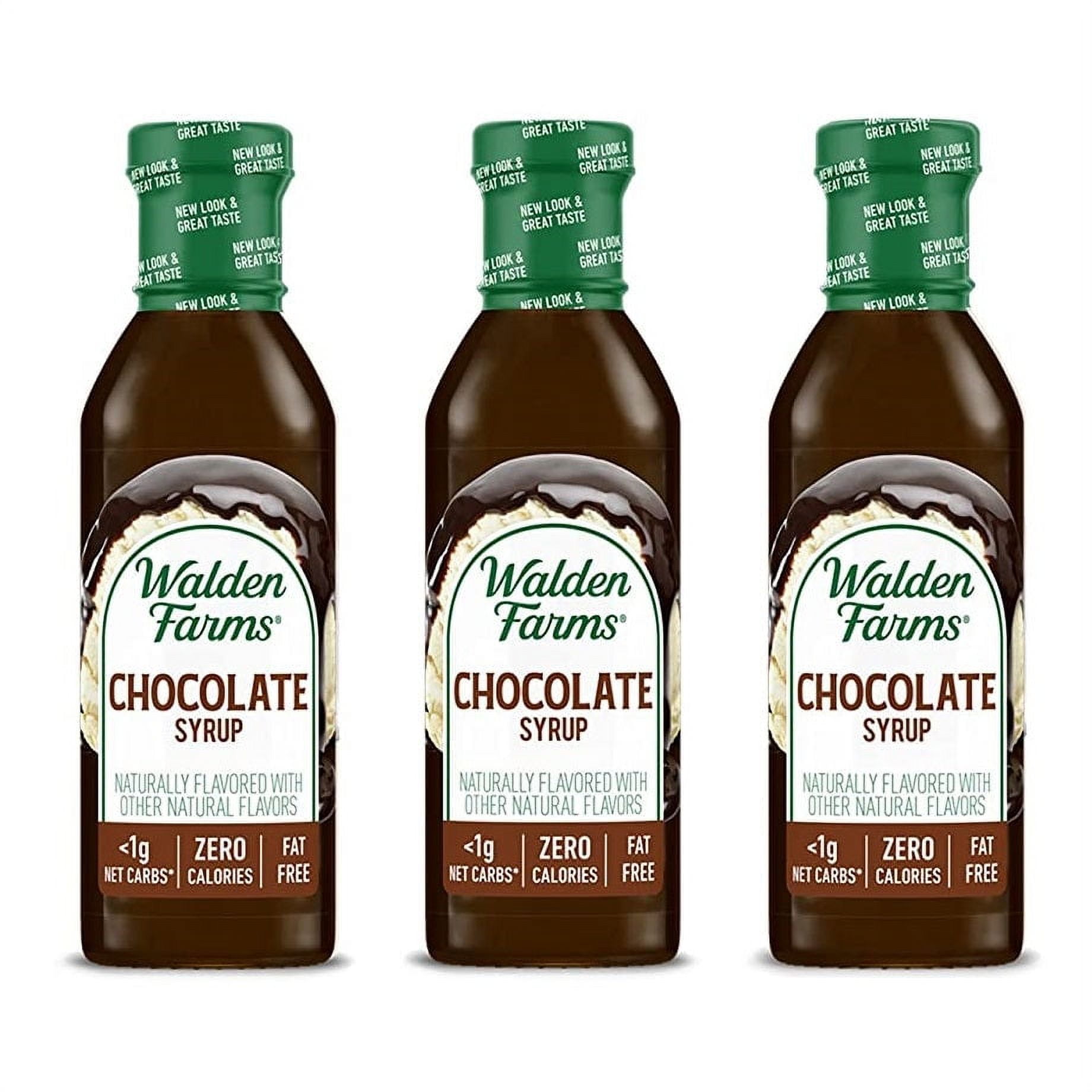 Walden Farms Calorie Free Syrups, Flavors: Chocolate, Strawberry ...