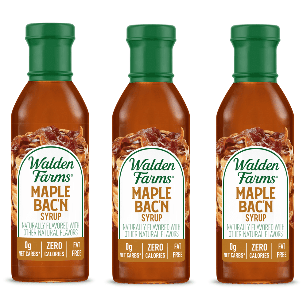 Walden Farms Zero Calorie Syrups, Maple Bacon Flavor, 3-Pack - Walmart.com