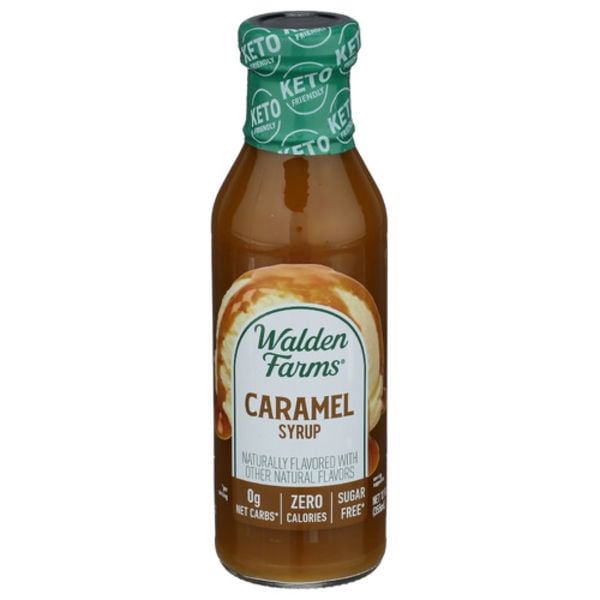 Walden Farms Caramel Syrup 12 oz Package May Vary - Walmart.com