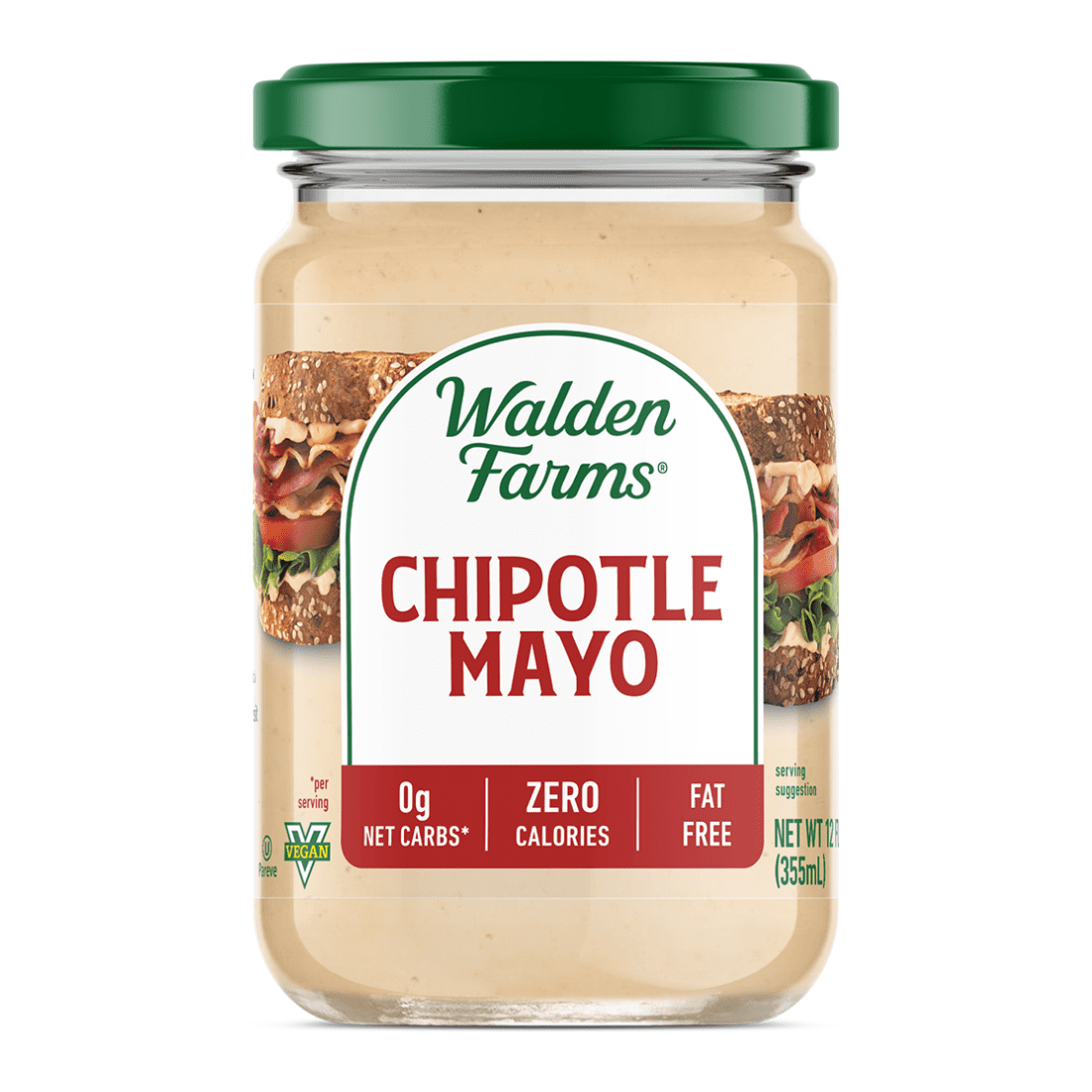 Walden Farms Chipotle Mayo 12 fl oz (Pack Of 6) - Walmart.com