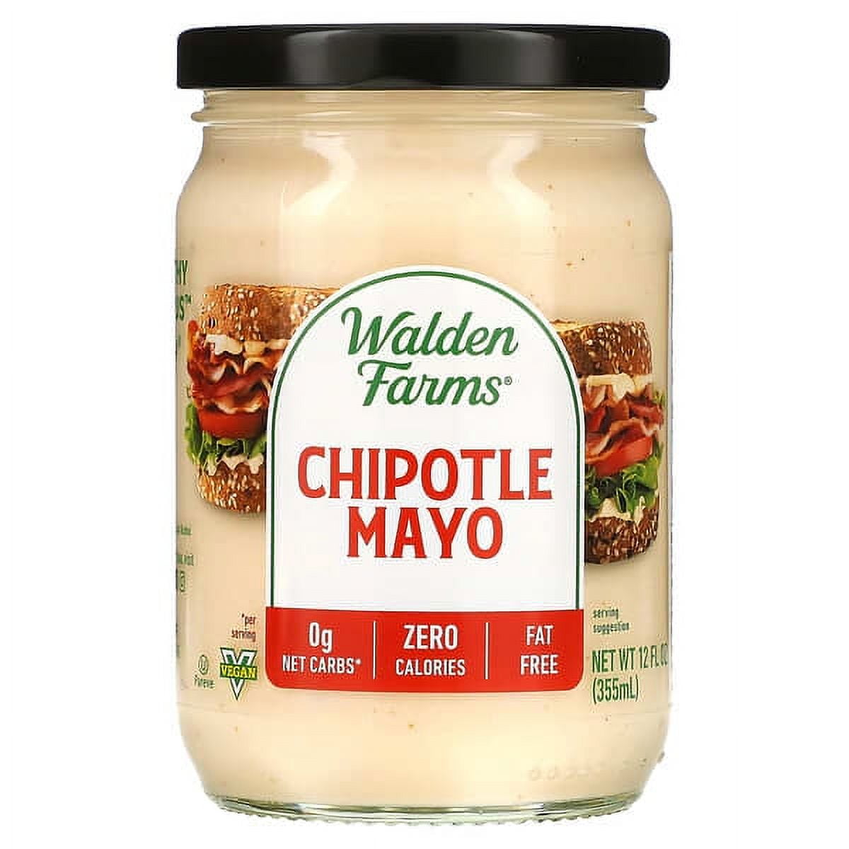 Walden Farms, Chipotle Mayo, 12 fl oz Pack of 4 - Walmart.com
