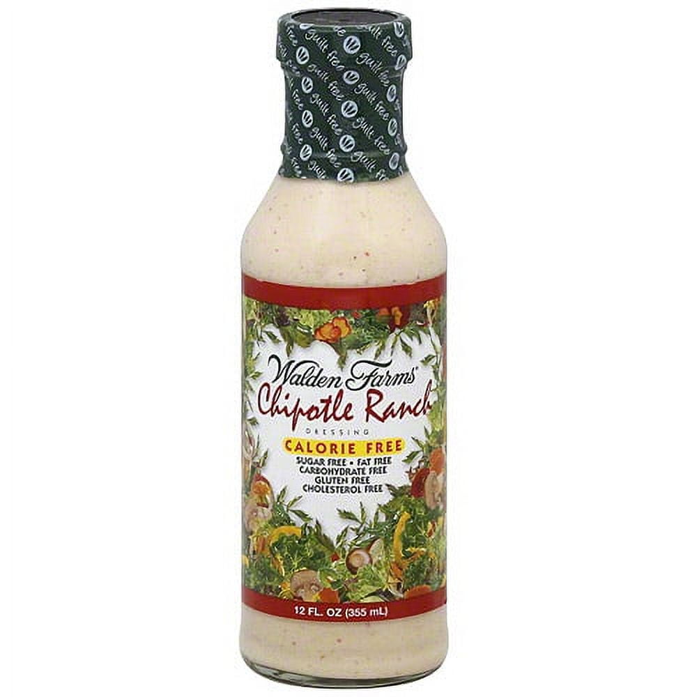 Walden Farms Chipotle Ranch Dressing, 12 oz (Pack of 6) - Walmart.com