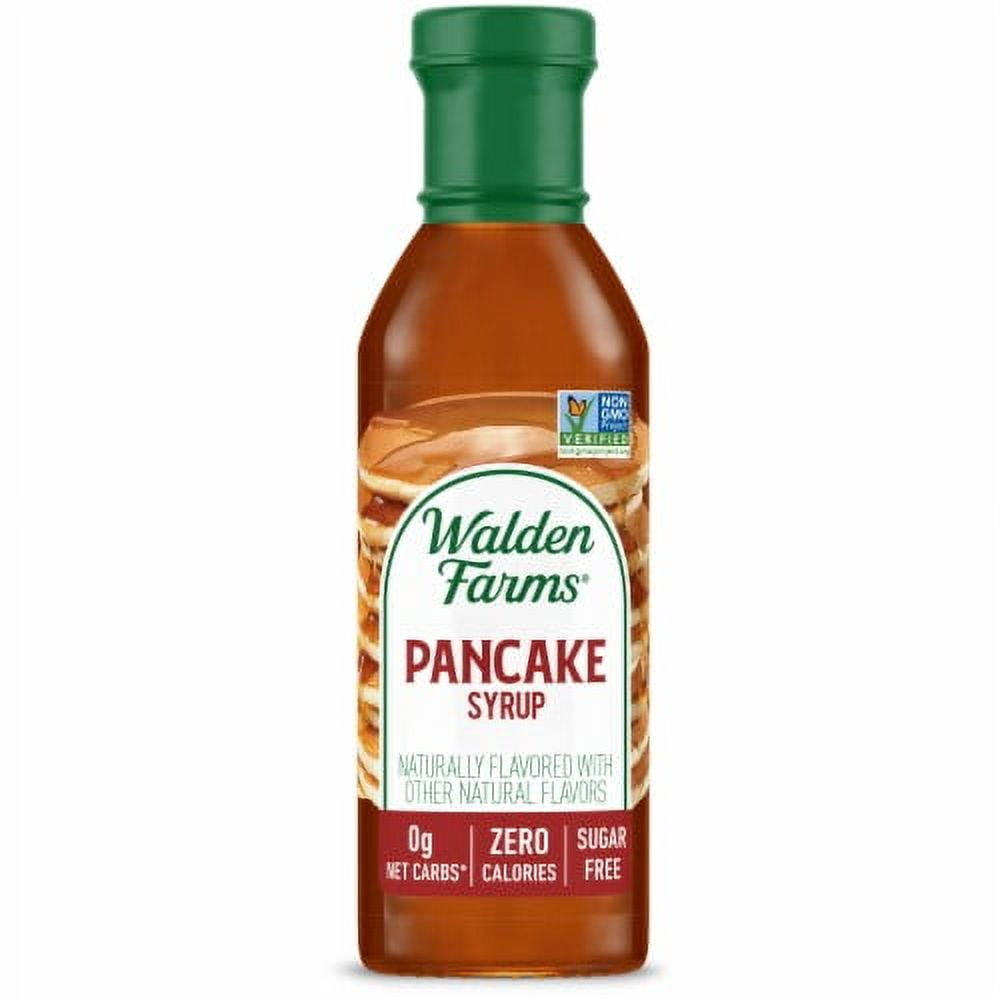 Walden Farms Sugar-Free Maple Pancake Syrup for Breakfast, 12 fl oz ...