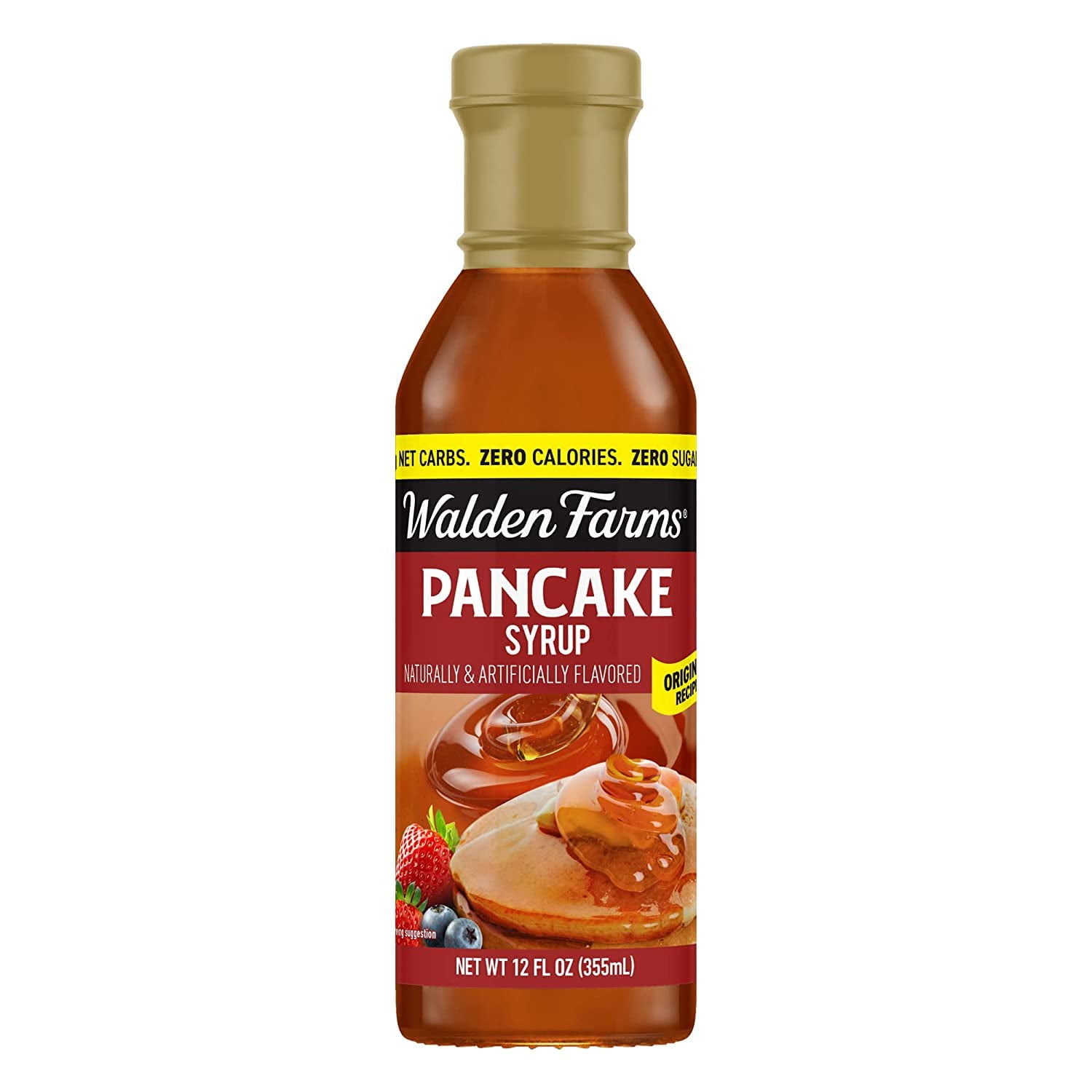 Walden Farms Pancake Syrup STF9 12 oz. Sweet Syrup | Near Zero Fat ...
