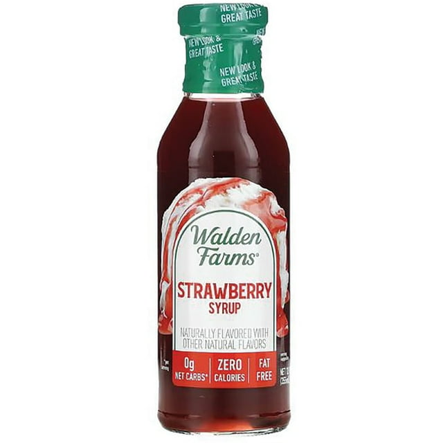 Walden Farms Strawberry Syrup, 12 Fz - Walmart.com
