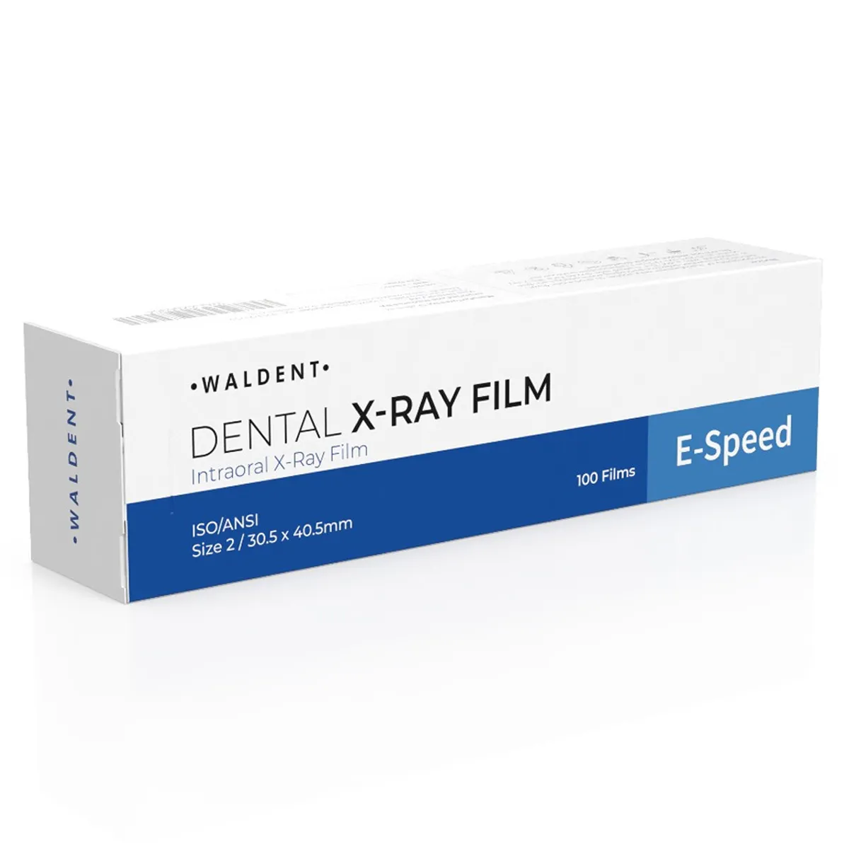 Waldent Adult Dental X-Ray Film E-Speed, 100 Pack, 100 x IOPA Films ...