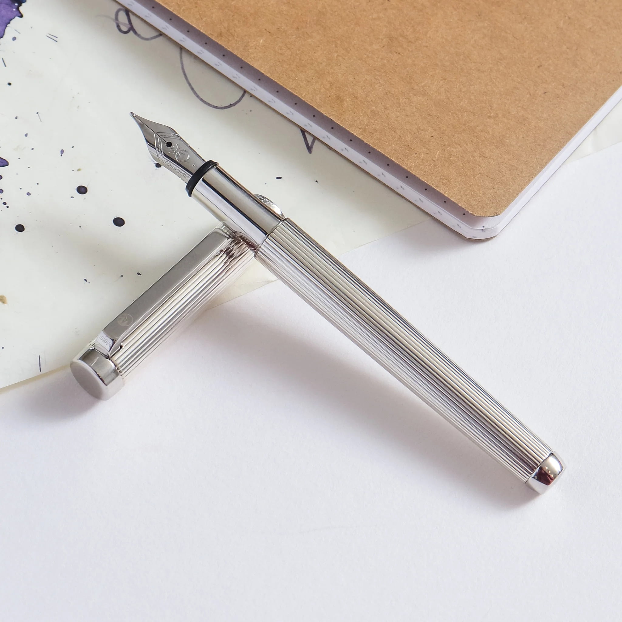 Waldmann Liberty Sterling Silver Fountain Pen - Walmart.com