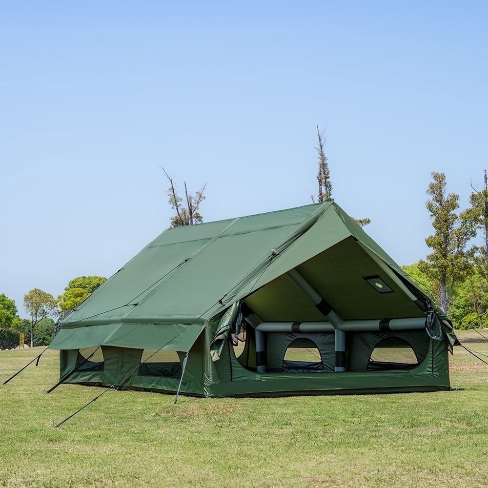 Waldmate Inflatable Camping Tent for 6-8 Person, Glamping Tent with ...