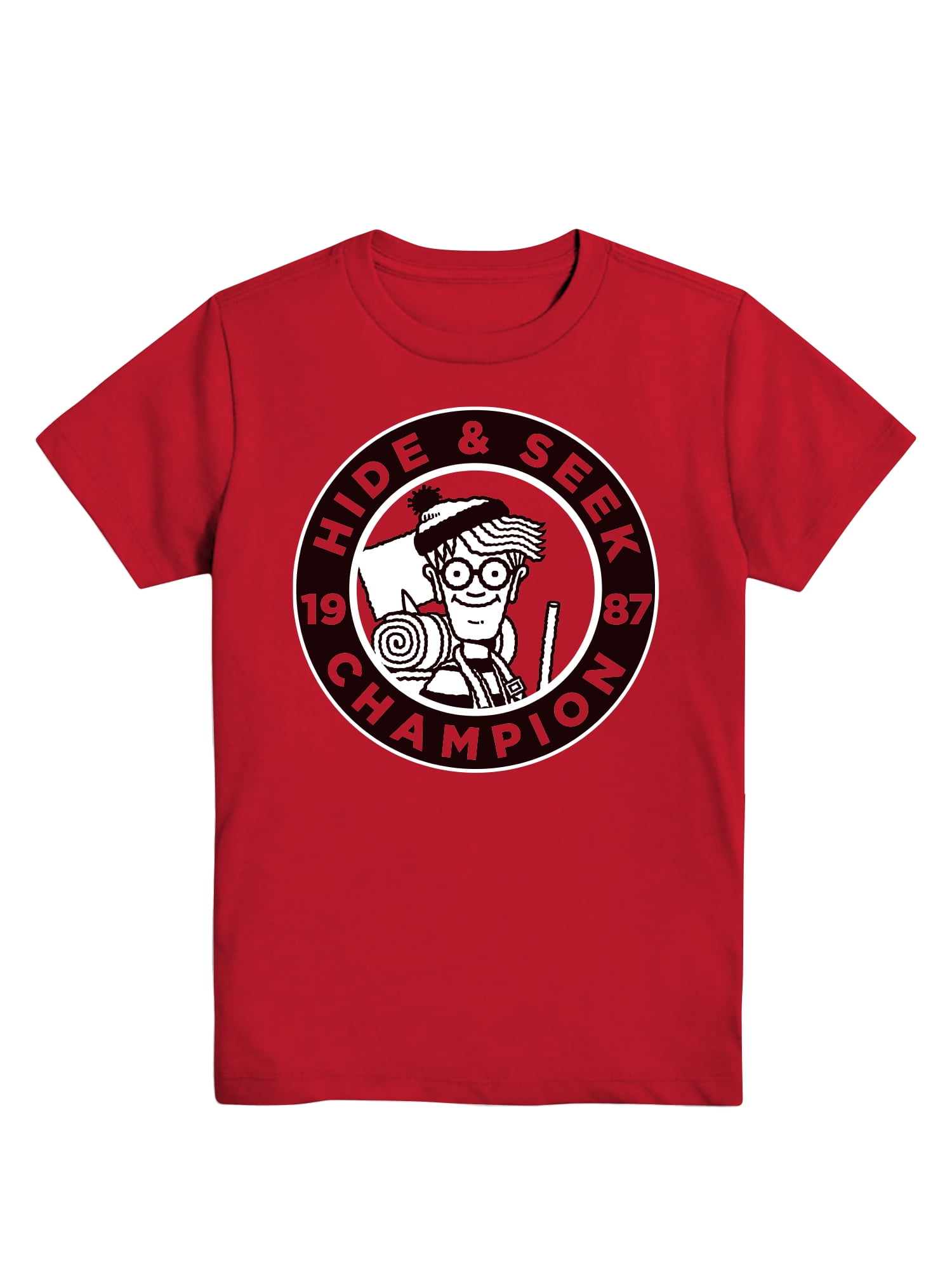 Waldo Rondel Boys Graphic Tee, Sizes 4-18 - Walmart.com