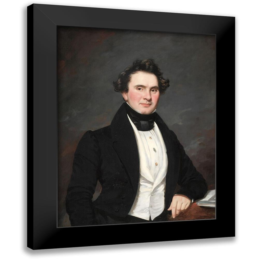 Waldo, Samuel Lovett 12x14 Black Modern Framed Museum Art Print Titled ...