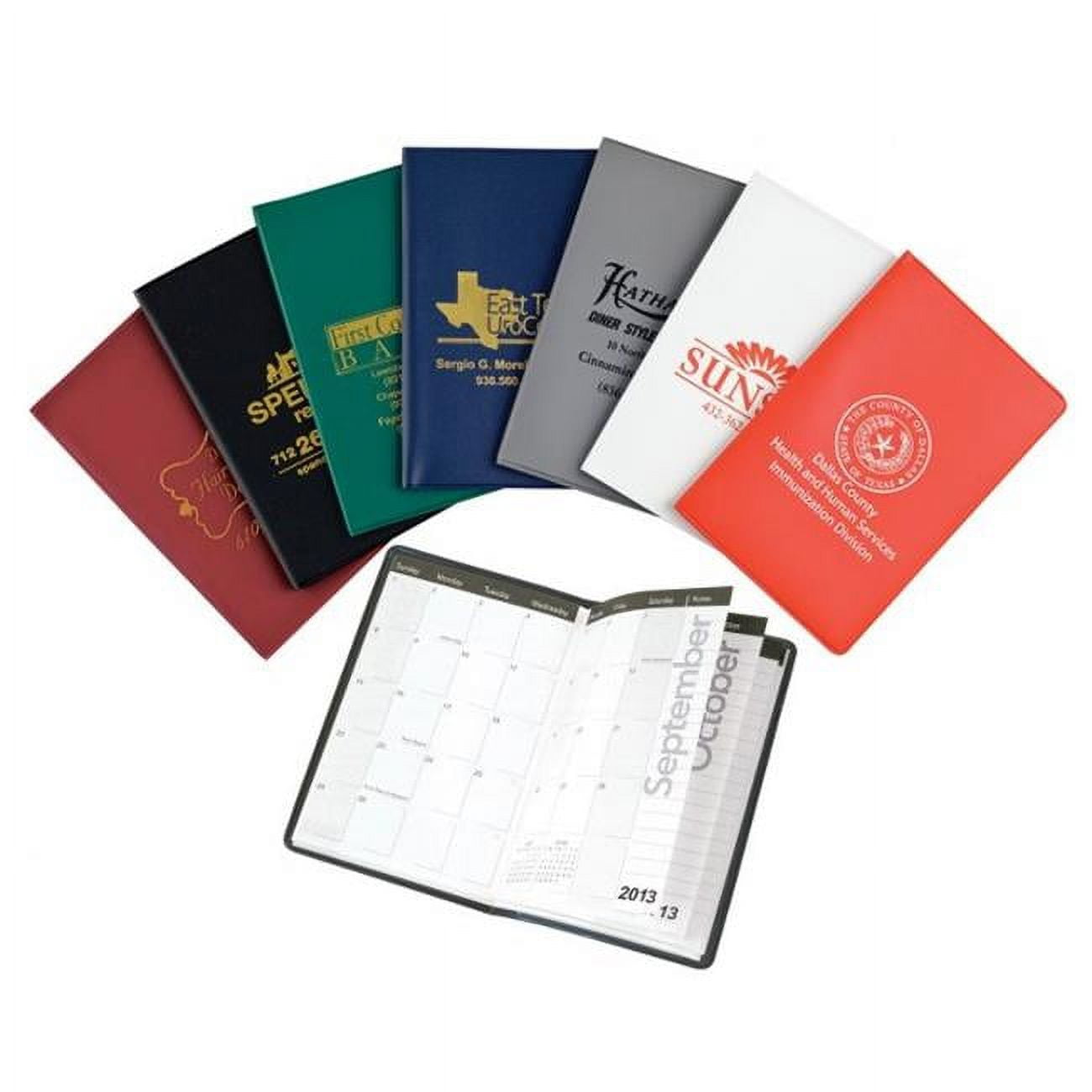 Waldor 510Assorted Traditional Colors Monthly Planner - Pack of 50 ...