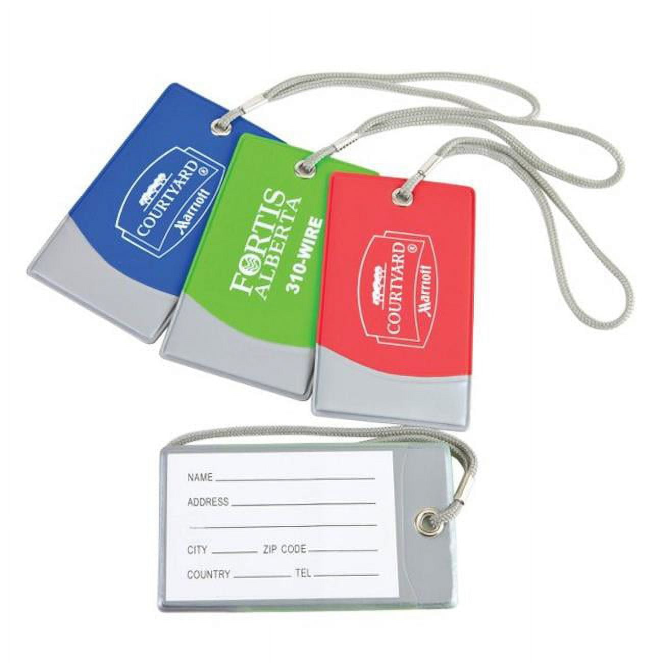 Waldor 534Assorted Bright Spot Luggage Tag - Pack of 50 - Walmart.com