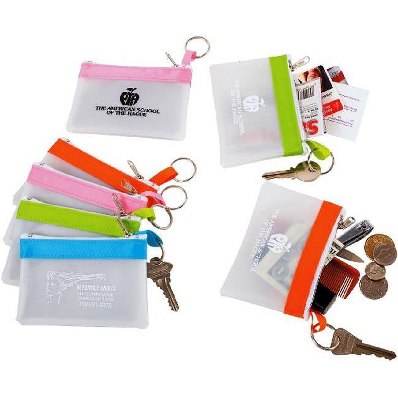 Waldor 794Assorted Tropical Pearl Zip Purse - Pack of 50 - Walmart.com