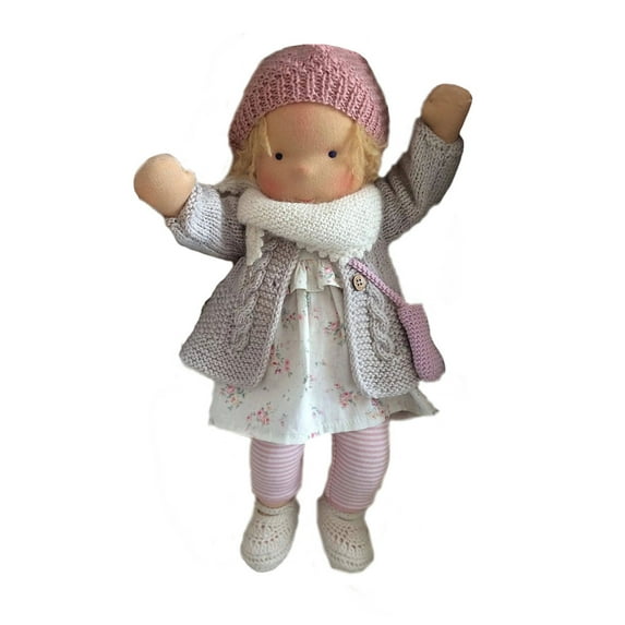 Waldorf Doll Handmade Rag Dolls - Vintage Crocheted Dress-up Collectors ...