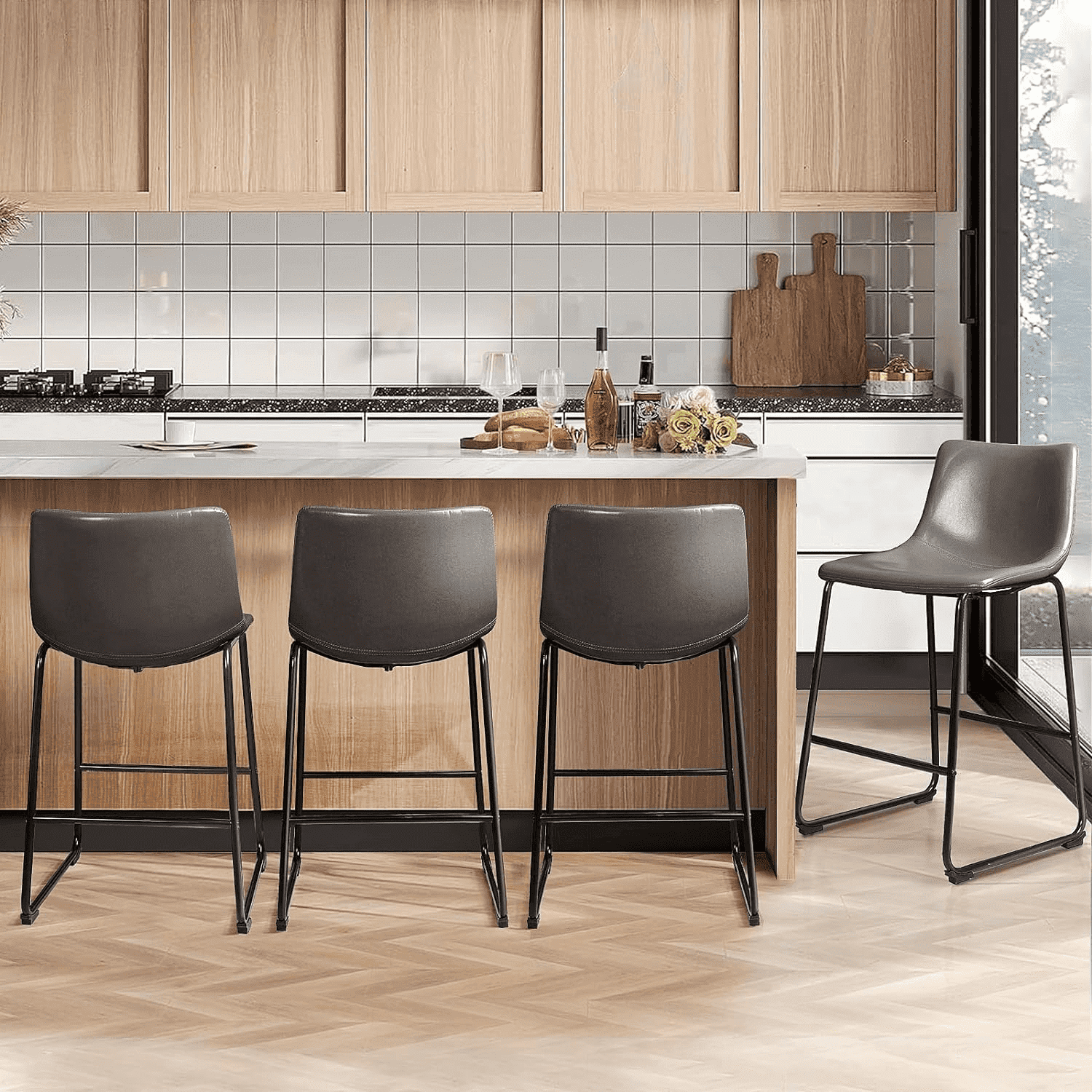 Walmart Black Friday Deals 2025 - Waleaf 26 inch Bar Stools Set of 4 ...