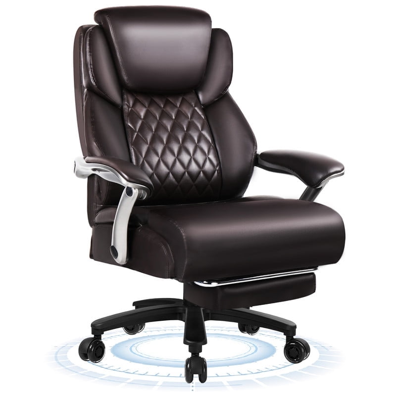 Waleaf 500lbs Big and Tall Office Chair with Adjustable Headrest for ...