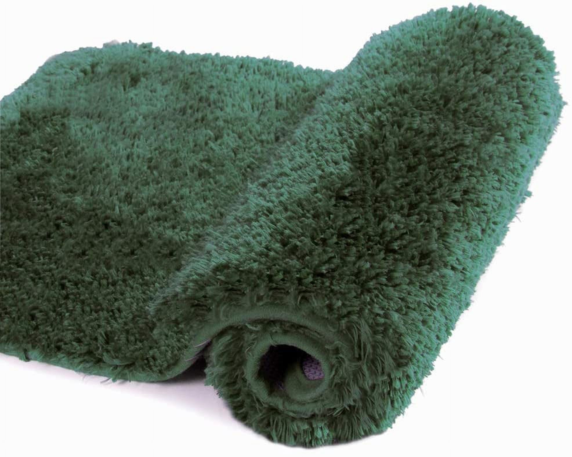 Walensee Shag Bath Rug, Non Slip Bath Mat for Bathroom, 20"x32", Hunter ...