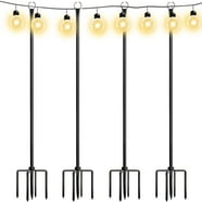Projectpak 4.5 Inch Christmas Light Stakes for C7 and C9 String Lights ...
