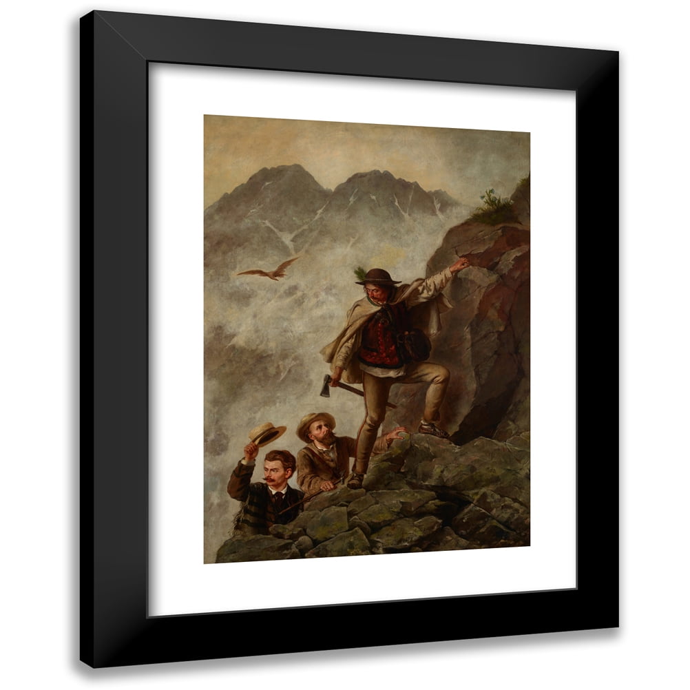 Walery Eljasz-Radzikowski 14x18 Black Modern Framed Museum Art Print ...
