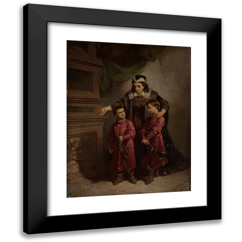 Walery Eljasz-Radzikowski 19x24 Black Modern Framed Museum Art Print ...
