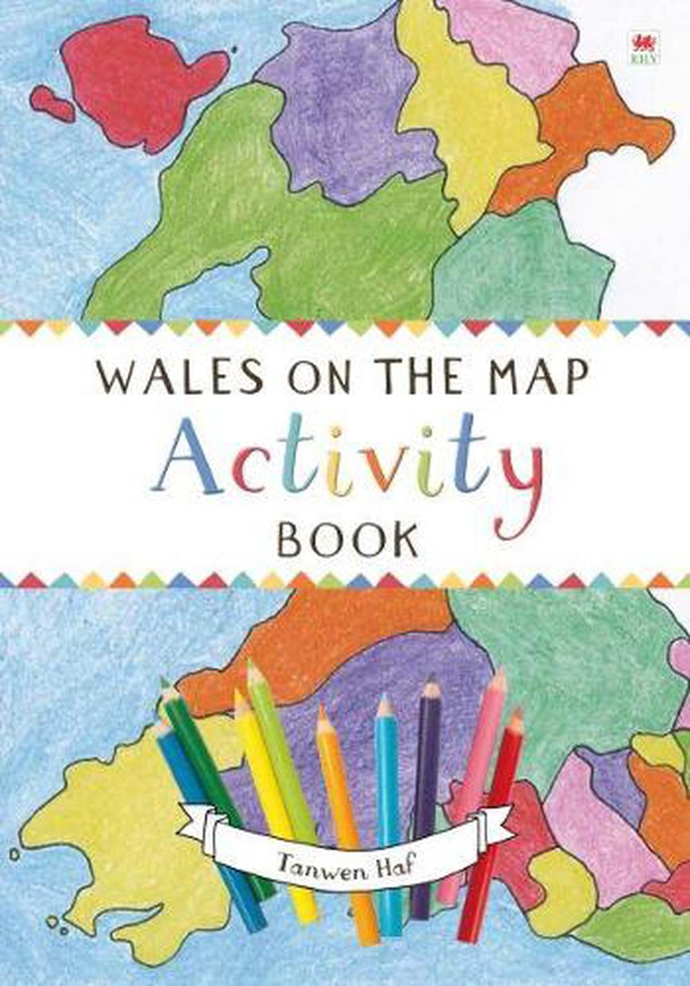 Wales On The Map: Activity Book - Walmart.com
