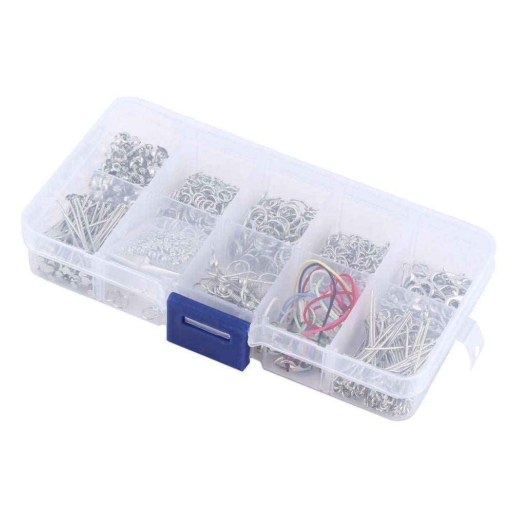 Walfront Jewelry Making Supplies Kit Jewelry Findings Necklace Repair ...