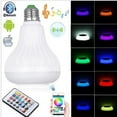 Walfront LED 12W RGB Light Bulb, Bluetooth Speaker Light - Walmart.com