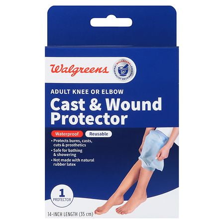 Walgreens Adult Knee or Elbow Cast & Wound Protector - 1.0 ea HSA/FSA ...
